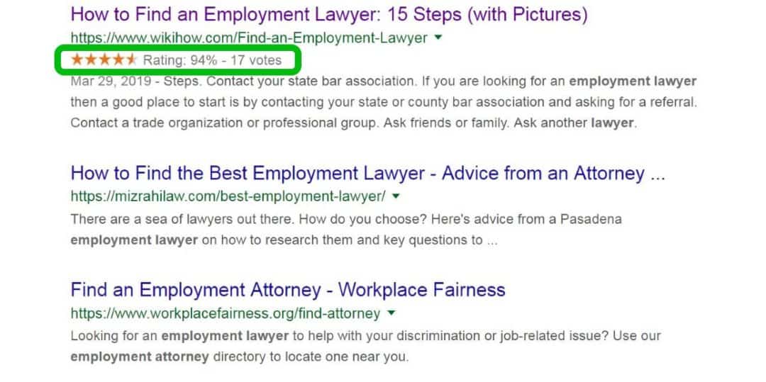 Google Rating Stars in Search Results (Fast & Easy)